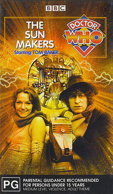 The Sun Makers @ The TARDIS Library (Doctor Who books, DVDs, videos ...